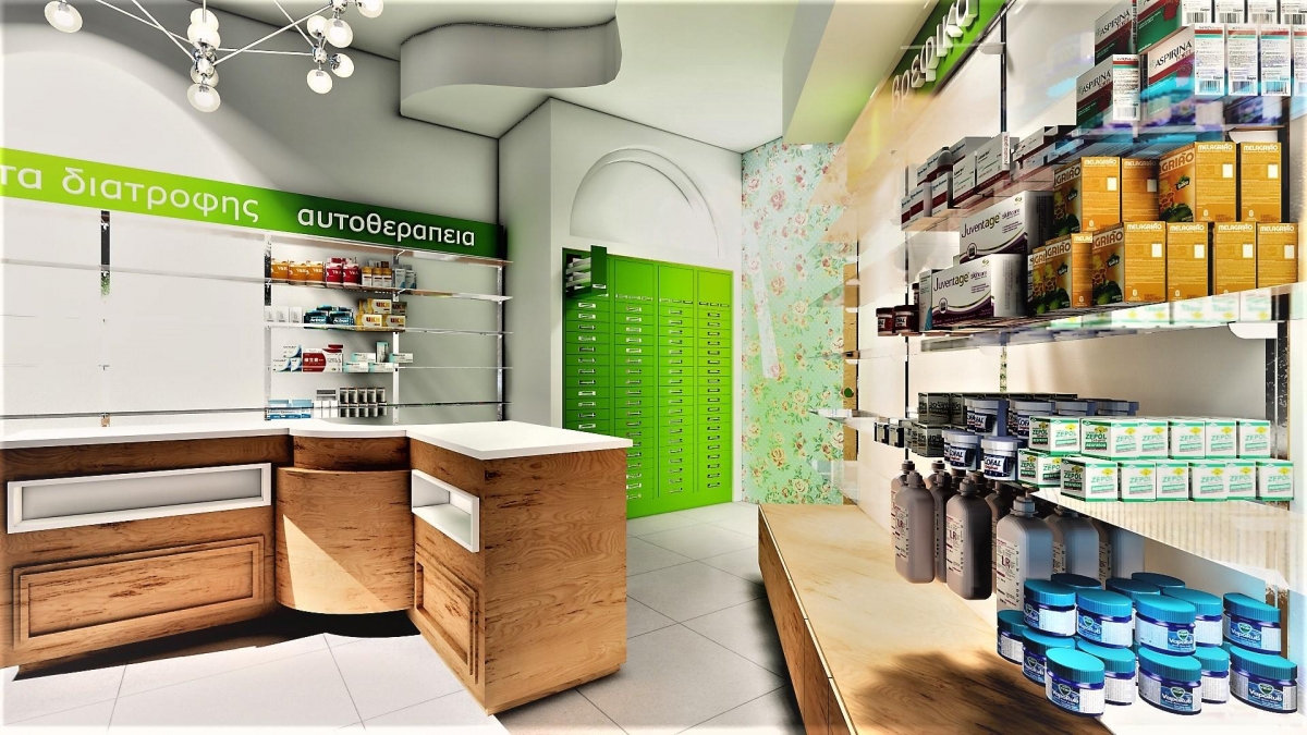 Ανακαίνιση Φαρμακείου | Διακόσμηση | Εξοπλισμός Φαρμακείου